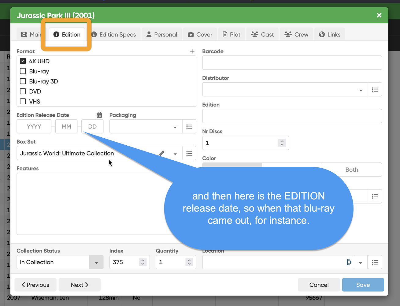The Actual date of a movies's production and release is not ...